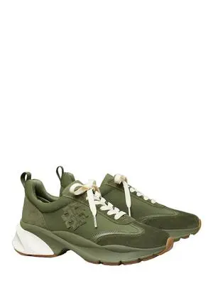 Tory Burch Good Luck Trainer - Palm Leaf