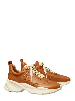Tory Burch Good Luck Trainer Tan