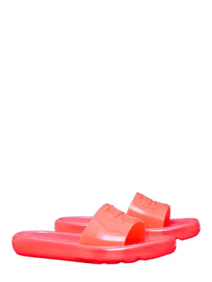 Tory Burch Tory Burch Bubble Jelly Slides Fluorescent Pink