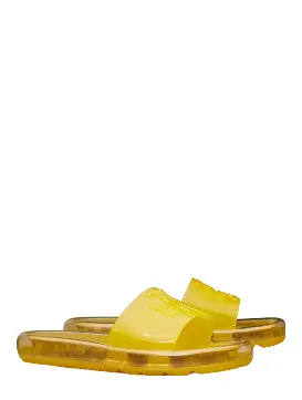 Tory Burch Tory Burch Bubble Jelly Slides Sake Gold