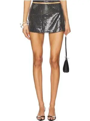 Miaou Micro Mini Skirt - Black