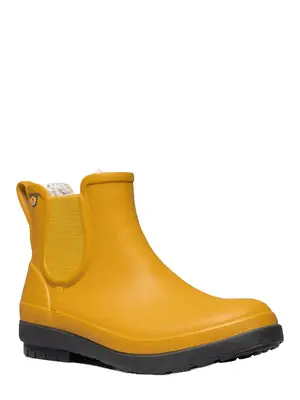 Bogs Bogs Amanda Ii Waterproof Insulated Chelsea Boot Saffron