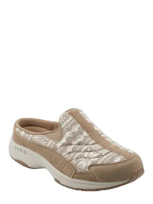 Easy Spirit Easy Spirit Traveltime Sneaker Mule Beige Multi