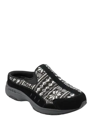 Easy Spirit Easy Spirit Traveltime Sneaker Mule Black Multi