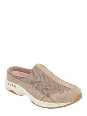 Easy Spirit Traveltime Sneaker Mule - Taupe