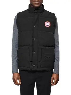 Canada Goose Freestyle Regular Fit Down Vest - Black
