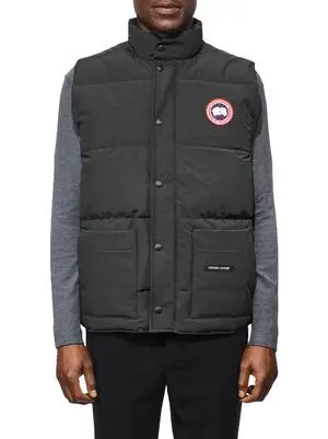 Canada Goose Freestyle Regular Fit Down Vest - Graphite