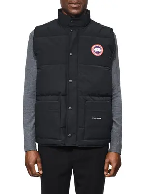 Canada Goose Freestyle Regular Fit Down Vest Navy