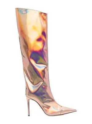 Alexandre Vauthier Iridescent Knee-length Boots - Pink