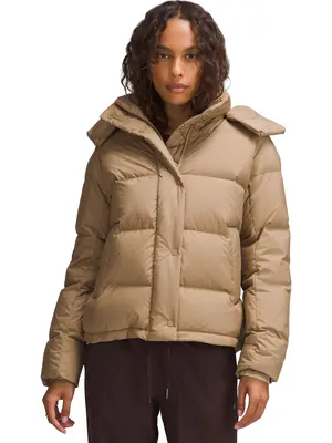Lululemon Lululemon Wunder Puff 600-Down-Fill Jacket Filbert Tan/trench