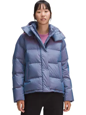 Lululemon Lululemon Wunder Puff 600-Down-Fill Jacket Heathered Wild Indigo
