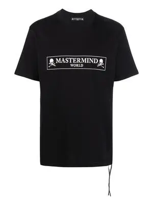 MASTERMIND WORLD Logo-print T-shirt - Black