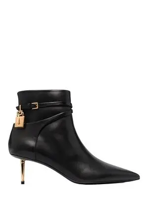 TOM FORD Padlock Ankle Boots - Black