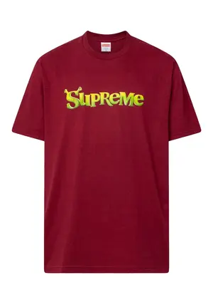 Supreme Shrek Graphic-print T-shirt - Red