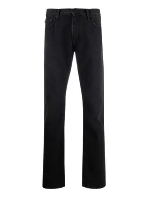 Off-White Diag Slim-fit Jeans - Black