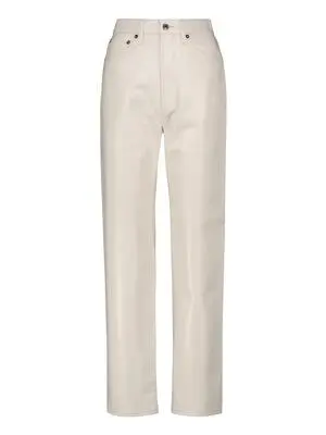 AGOLDE Agolde '90s Pinch High-rise Straight Jeans White