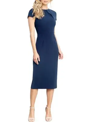 Dress The Population Dress The Population Lainey Body-Con Dress Navy