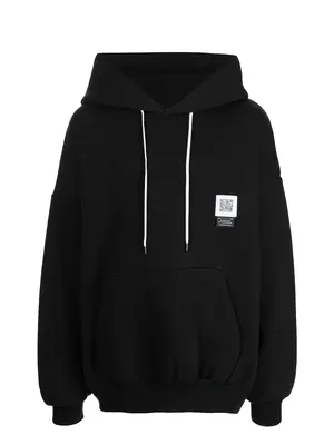 FUMITO GANRYU Fumito Ganryu Cape-Sleeve Drawstring Hoodie