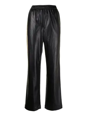 GOEN.J Goen.J Faux-Leather Trousers