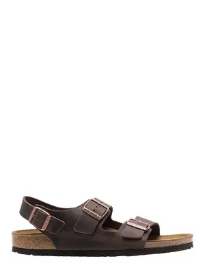 BIRKENSTOCK Arizona Buckle Sandals - Brown