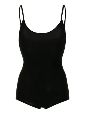 Cashmere In Love Joni Fine-knit Bodysuit - Black