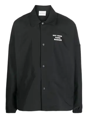 Drole De Monsieur Drôle De Monsieur 'Not From Paris' Jacket Black