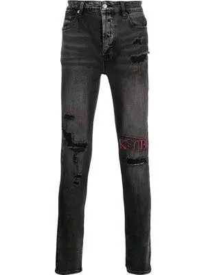 Ksubi Van Winkle Maniac Skinny Jeans - Black