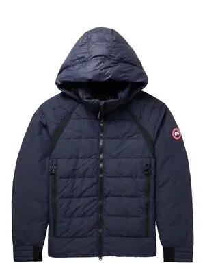 Canada Goose Hybridge Quilted Hooded Down Jacket - Blue