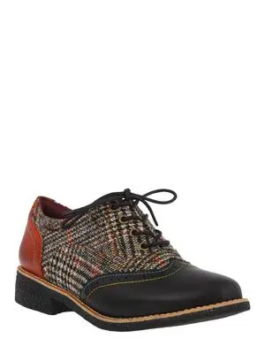 SPRING STEP SHOES Muggiasti Oxford - Black Multi