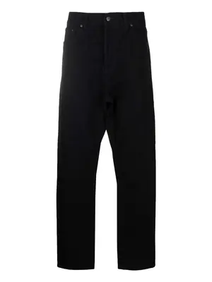 Carhartt Work In Progress Newel Straight-leg Trousers - Black