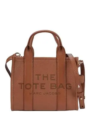 Marc Jacobs Small Leather Tote Bag - Brown