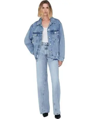 ANINE BING Rory Jacket Blue