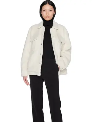 ANINE BING Rory Jacket Cream