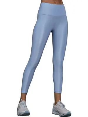 Carbon38 High Rise 7/8 Legging In Takara Shine - Serenity