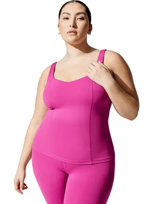 Carbon38 Diamond Compression Tank Magenta