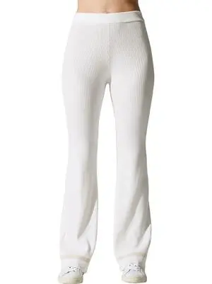 Carbon38 Sweater Pant White/tan