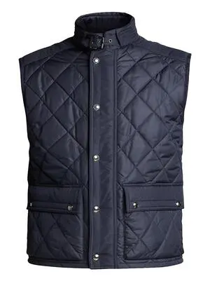 Ralph Lauren Purple Label Leyland Quilted Vest - Navy