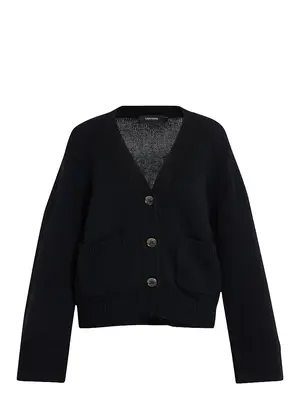 LISA YANG Danni Cashmere Cardigan - Black