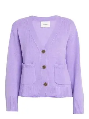 LISA YANG Lisa Yang Danni Cashmere Cardigan Lavender