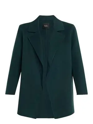 Theory Clairene Coat - Viridian -