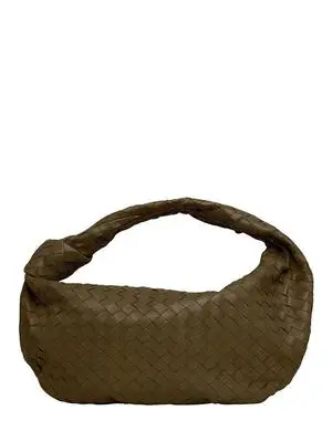 Bottega Veneta Jodie Hobo Bag - Kaki