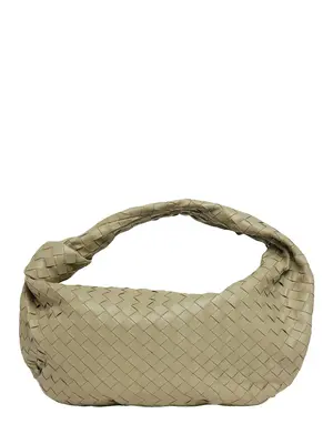 Bottega Veneta Bottega Veneta Small Jodie Hobo Bag Travertine