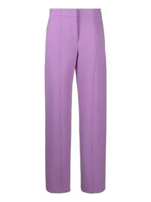 FERRAGAMO Straight-leg Trousers - Purple