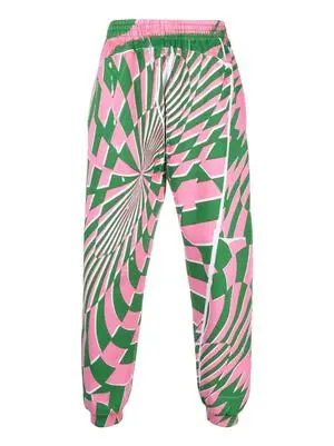 STELLA MCCARTNEY Stella McCartney X Ed Curtis Geometric Track Pants