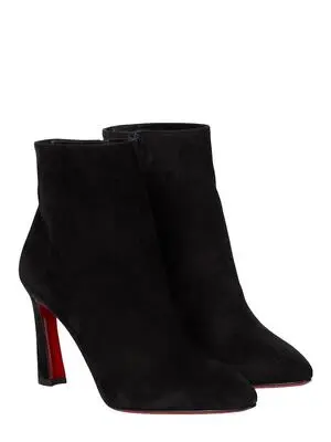 CHRISTIAN LOUBOUTIN Christian Louboutin Eleonor 85 Suede Ankle Boots