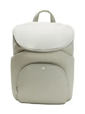 Lululemon 17l New Parent Backpack - Meadow Haze/wacky Khaki/silver