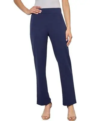 Ming Wang Ming Wang Heritage Fit Pull-On Crepe Pants Regatta
