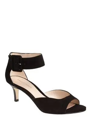 Pelle Moda Pelle Moda Berlin Suede Sandal Black Suede