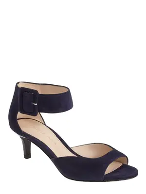 Pelle Moda Pelle Moda Berlin Suede Sandal Midnight Suede
