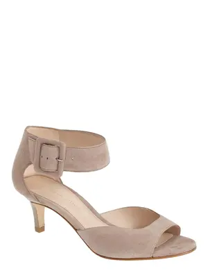 Pelle Moda Pelle Moda Berlin Suede Sandal Mushroom